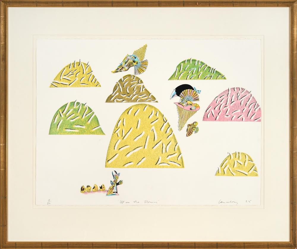 Colin Lanceley | Up the Downs, 1985 (1985) | MutualArt