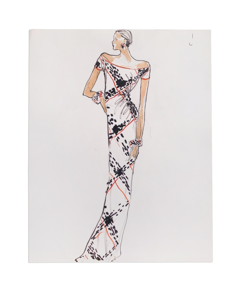 Jesper Nyeboe | 21 Illustrations for Geoffrey Beene | MutualArt