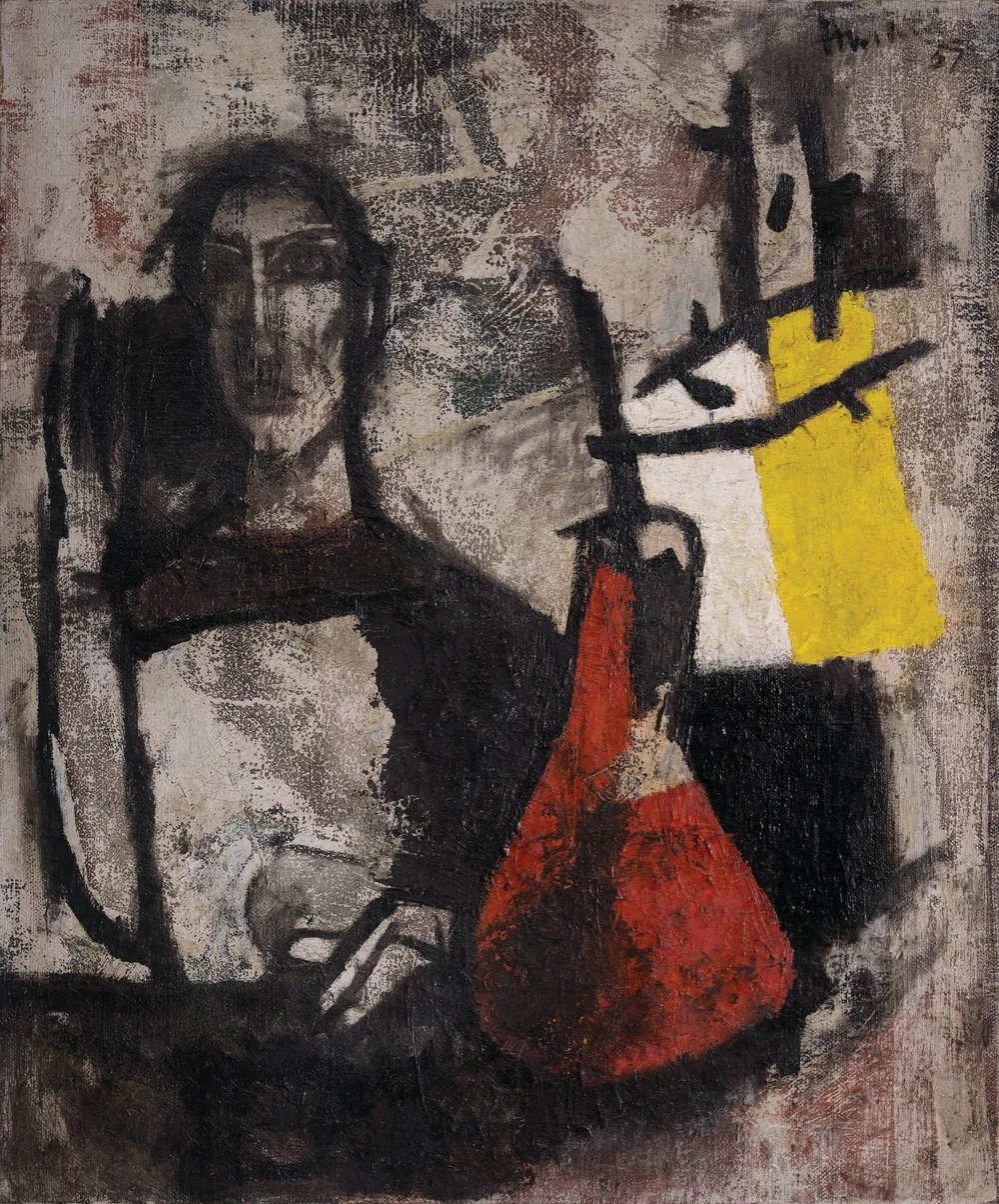 Maqbool Fida Husain | Passage Of Time (1954) | MutualArt