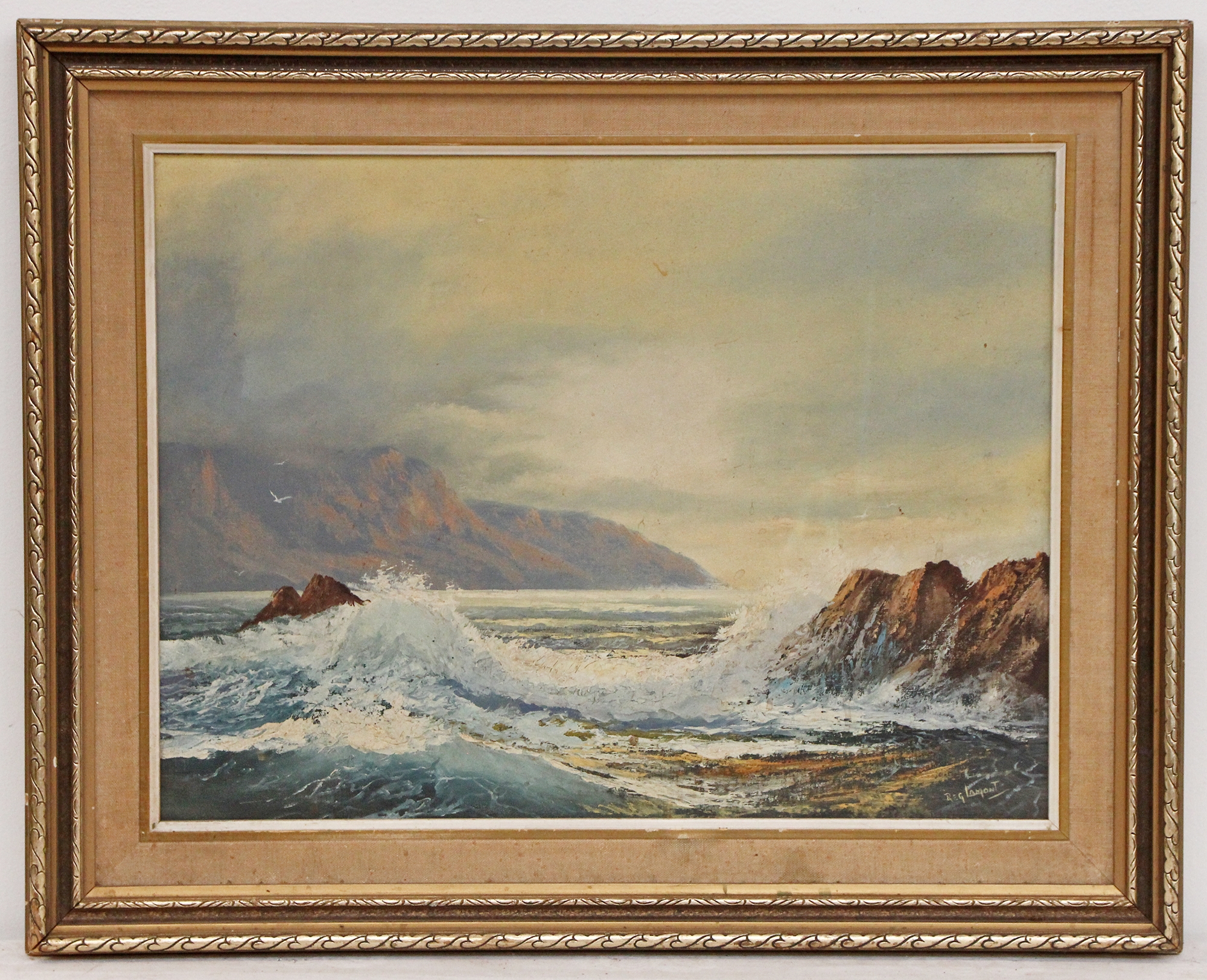 Reg Lamont | BREAKING WAVES | MutualArt