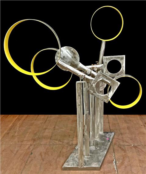 Bruce Stillman | Bruce Stillman Steel Kinetic Sculpture | MutualArt