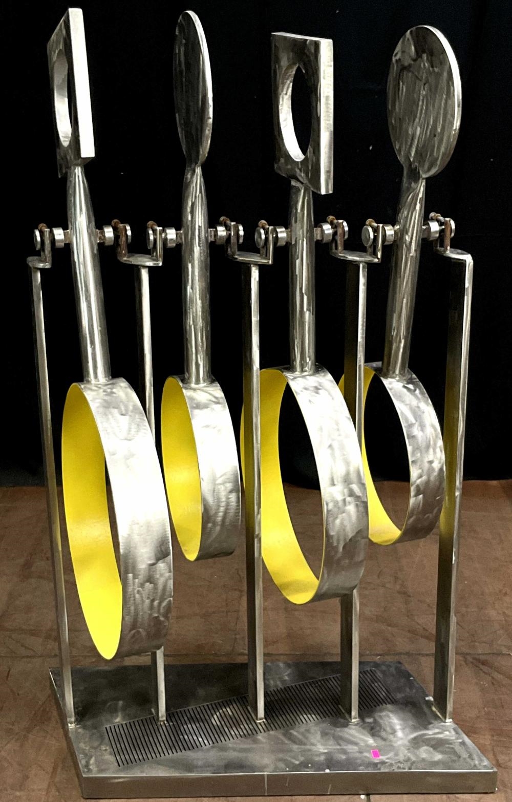 Bruce Stillman | Bruce Stillman Steel Kinetic Sculpture | MutualArt