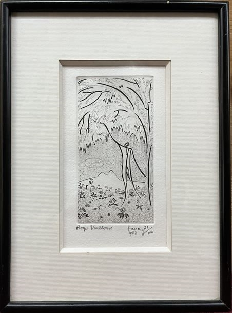 Roger Vieillard | Man and bird | MutualArt