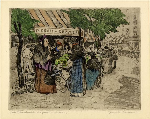 Guido Colucci | Lotto composto di 2 incisioni a tema Parigi | MutualArt