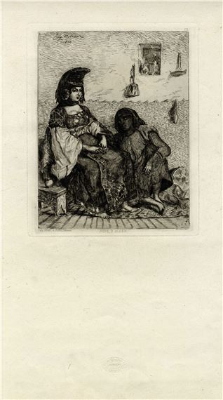 Eugène Delacroix | Odalisque | MutualArt