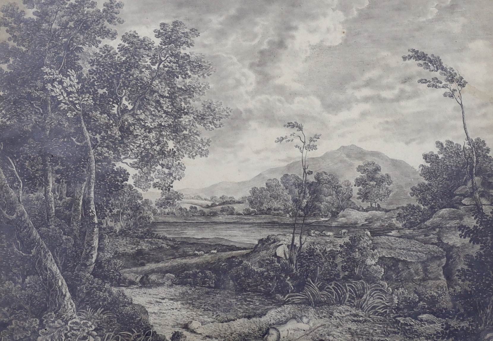 Anthony Thomas Devis | Mountainous landscape with pack horses | MutualArt