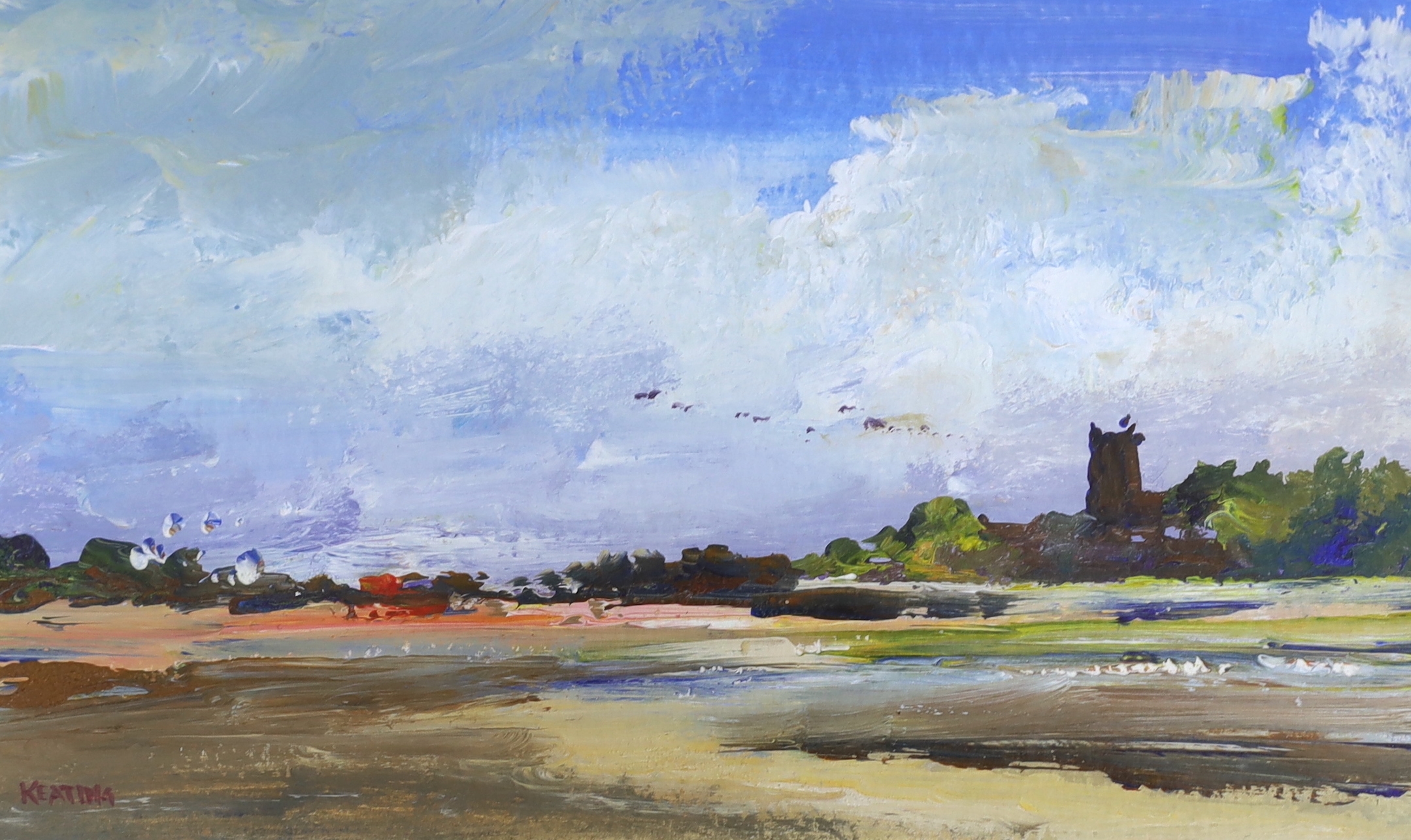 Thomas Patrick Keating | pair of impressionist oils | MutualArt