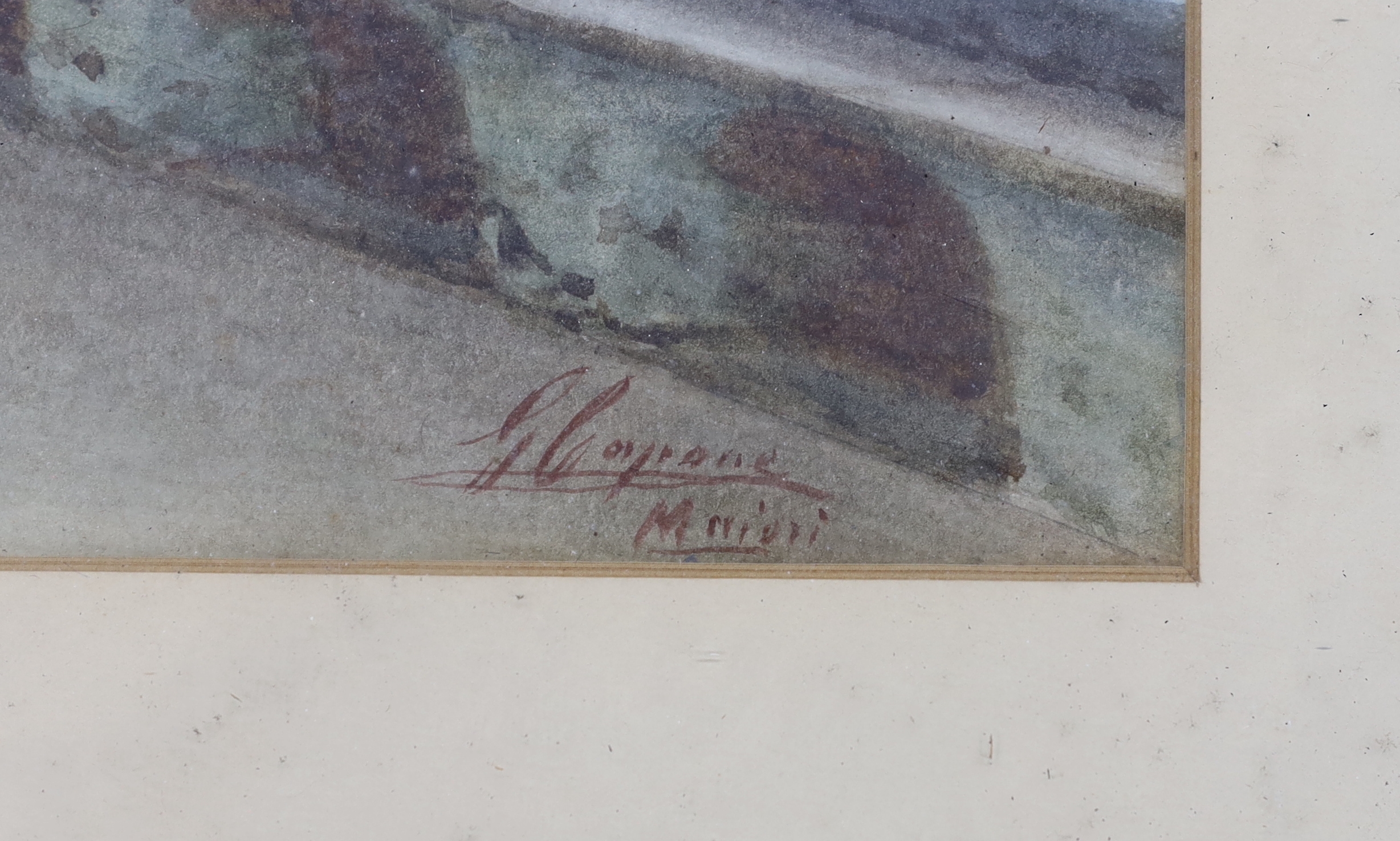 Gaetano Capone | Maiori landscape with villas | MutualArt