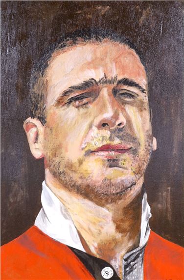 H. Moore | Portrait of Eric Cantona | MutualArt