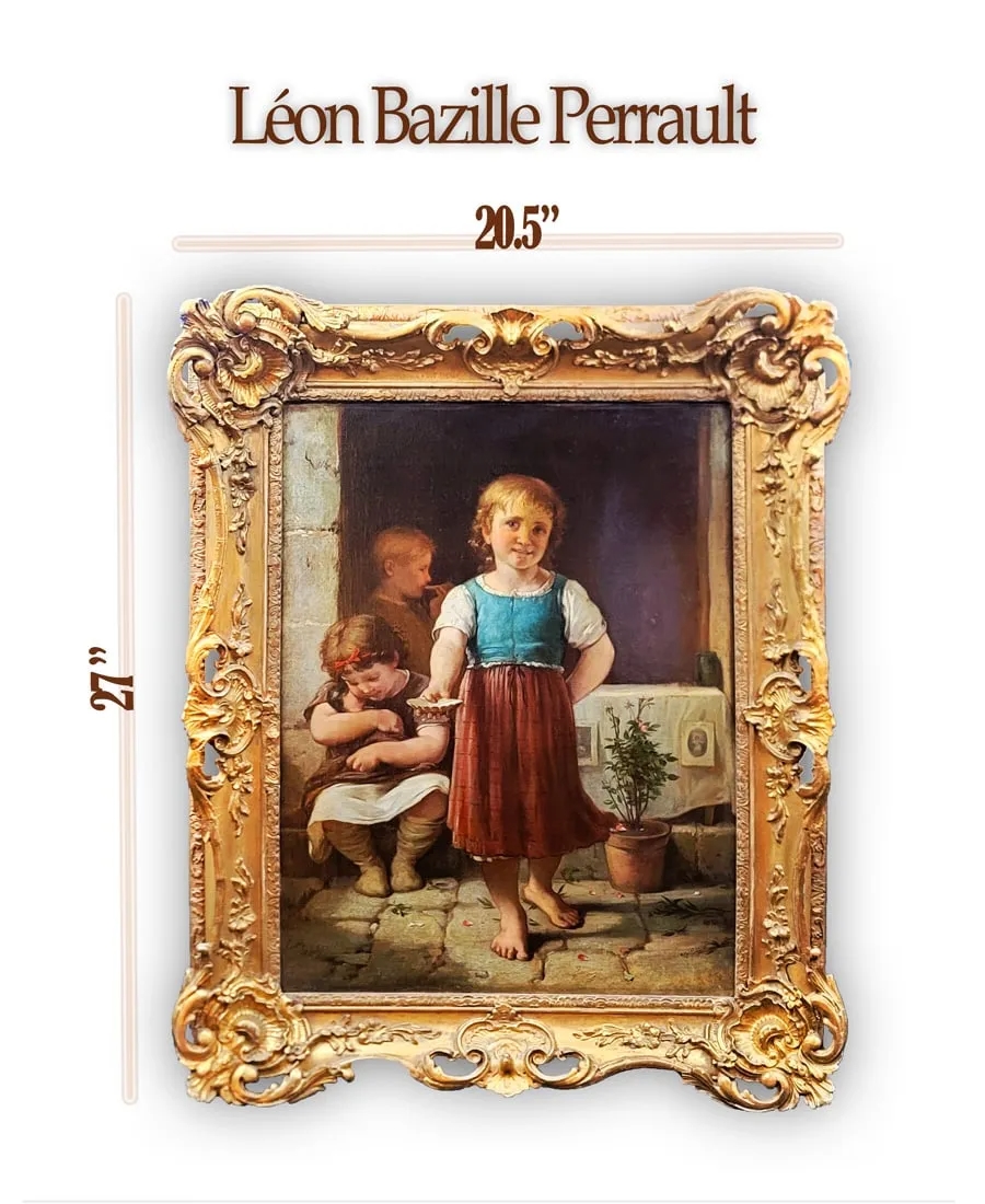 Léon Jean Bazile Perrault | Children Still Life | MutualArt