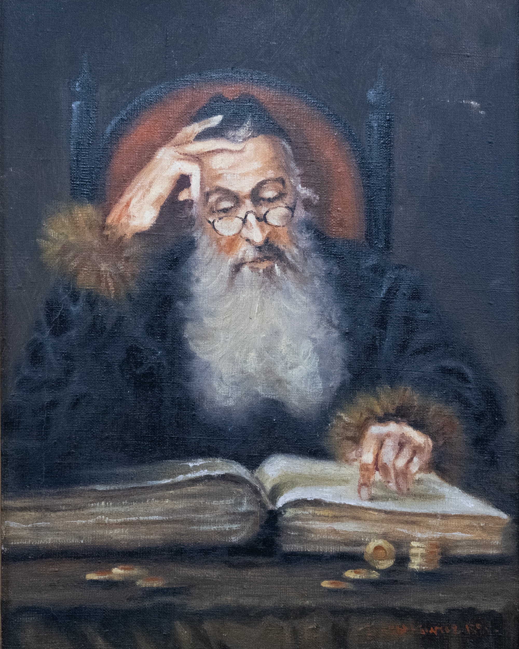 Leon Lewkowicz | Leon Lewkowicz ( Polish 1888-1950) Judaic Oil on ...