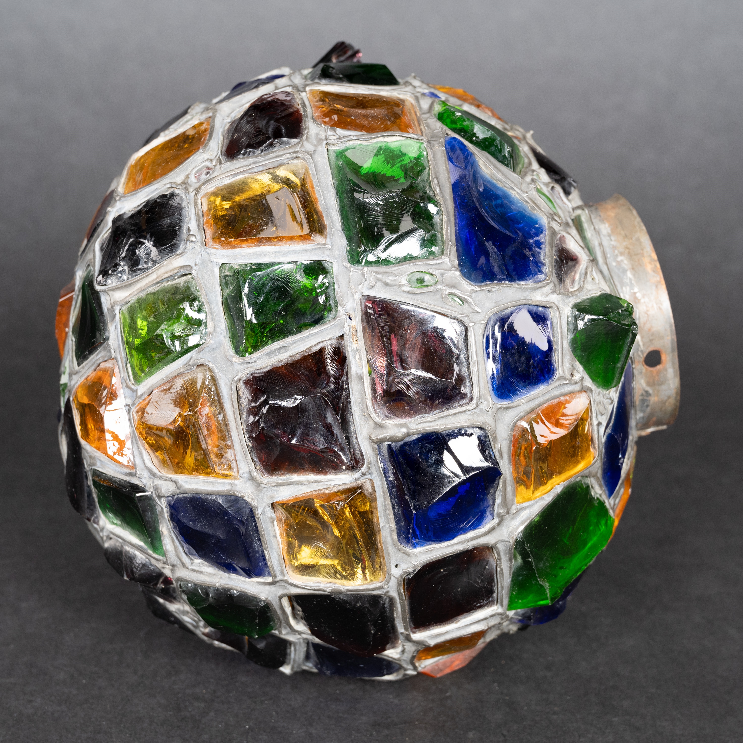 Peter Marsh | Peter Marsh Nader Brutalist MultiColor Chunky Glass Lamp ...