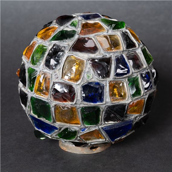 Peter Marsh | Peter Marsh Nader Brutalist MultiColor Chunky Glass Lamp ...