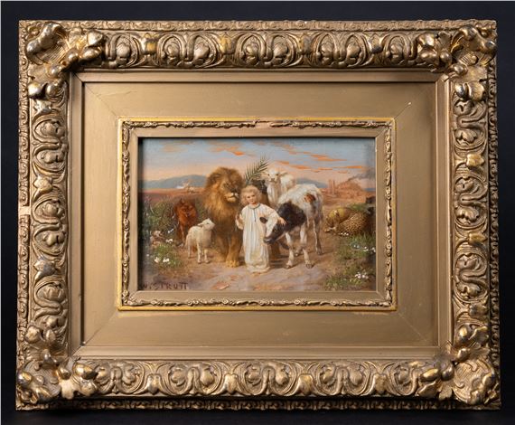 William Strutt | A Little Child Shall Lead Them | MutualArt