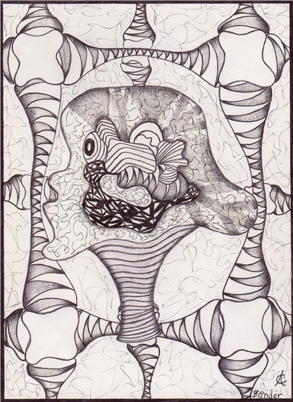 Alexander Constantine | Self-Portrait (2011) | MutualArt