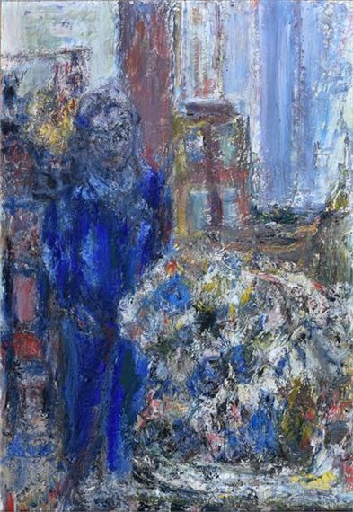 Marcel Saint-Jean | Le peintre à l’atelier | MutualArt