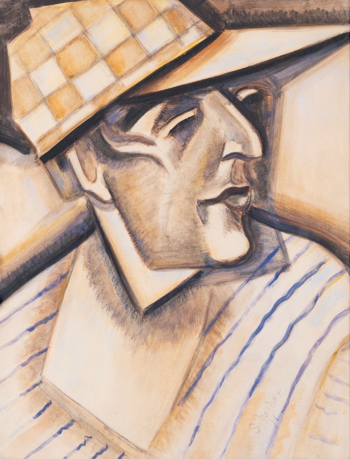 Hugó Scheiber | Portrait | MutualArt