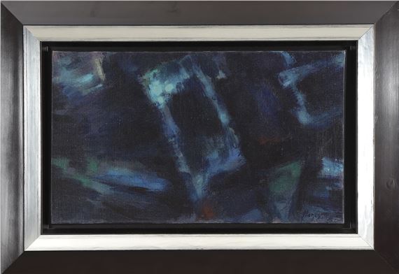 Alfred Manessier | ORAGE SUR LES MOULINS DE MONGO (1963) | MutualArt