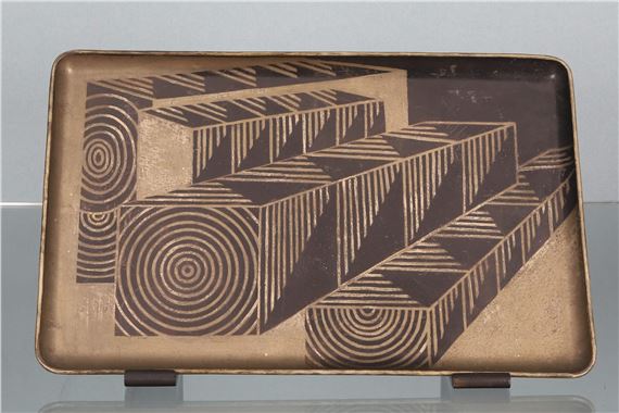 Jean Dunand | Plateau, circa 1925 (Circa 1925) | MutualArt