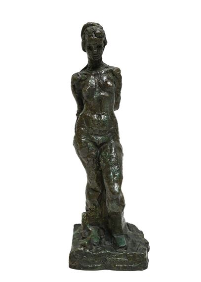 George Spaventa | 'Standing Female Nude' (1918) | MutualArt