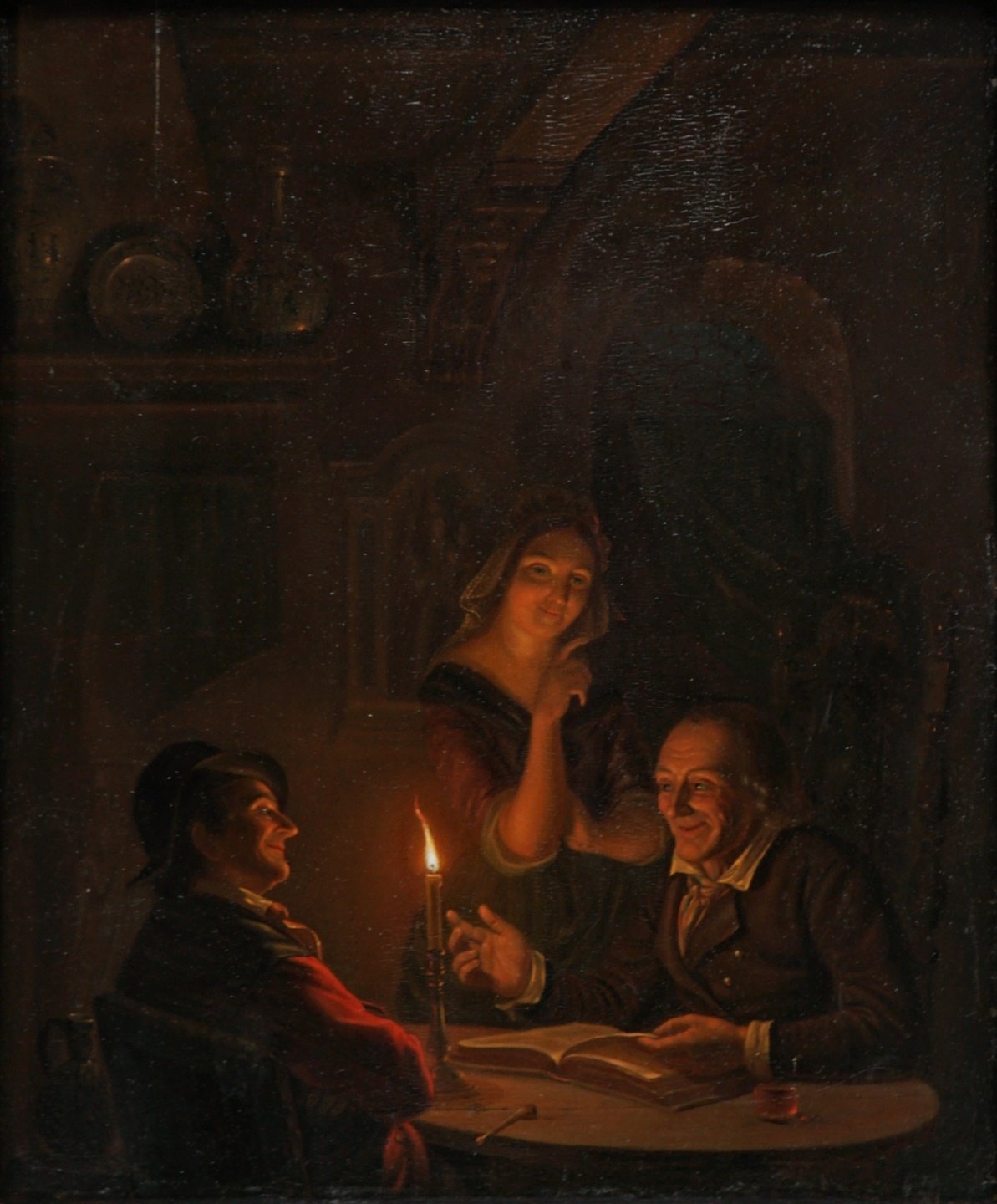 Petrus Van Schendel | Night market in Antwerp (1861) | MutualArt