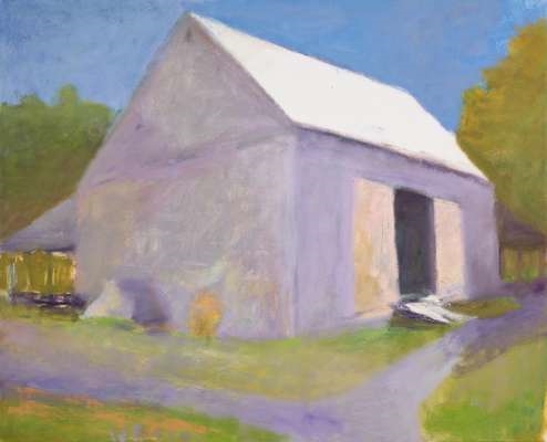 Wolf Kahn | Wolf Kahn (American/German, 1927-2020), Barn Color of its ...