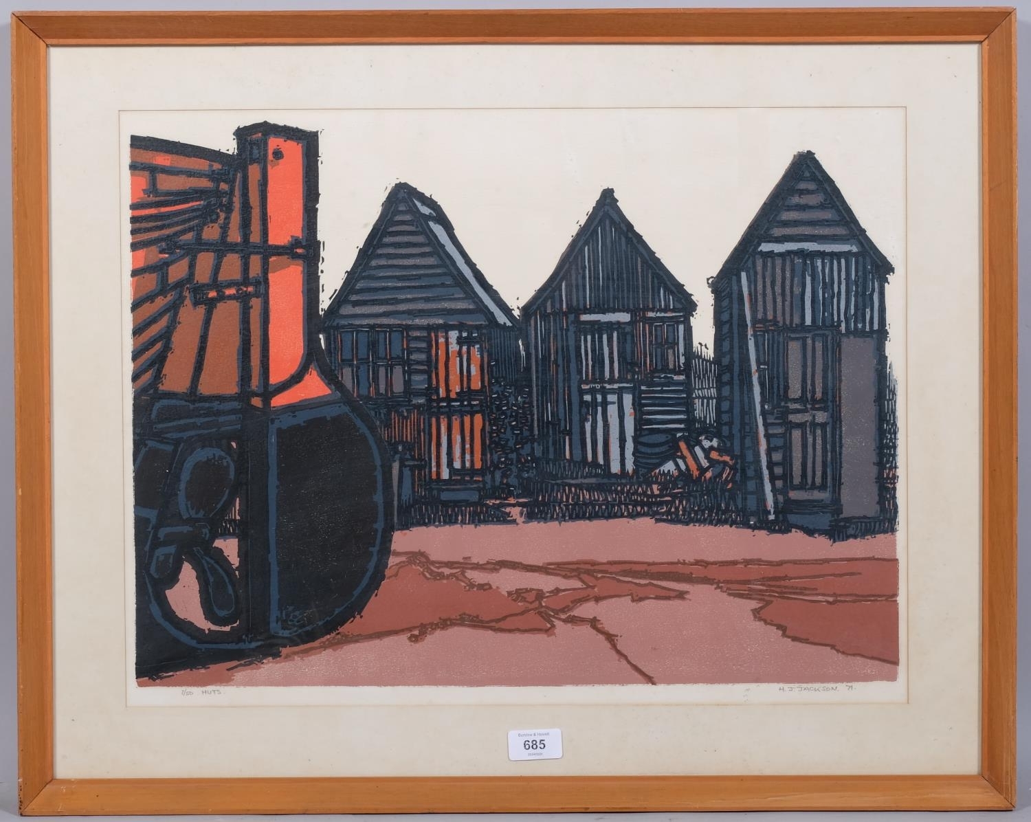 John Jackson | net huts (1971) | MutualArt