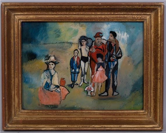 Picasso Family Of Saltimbanques