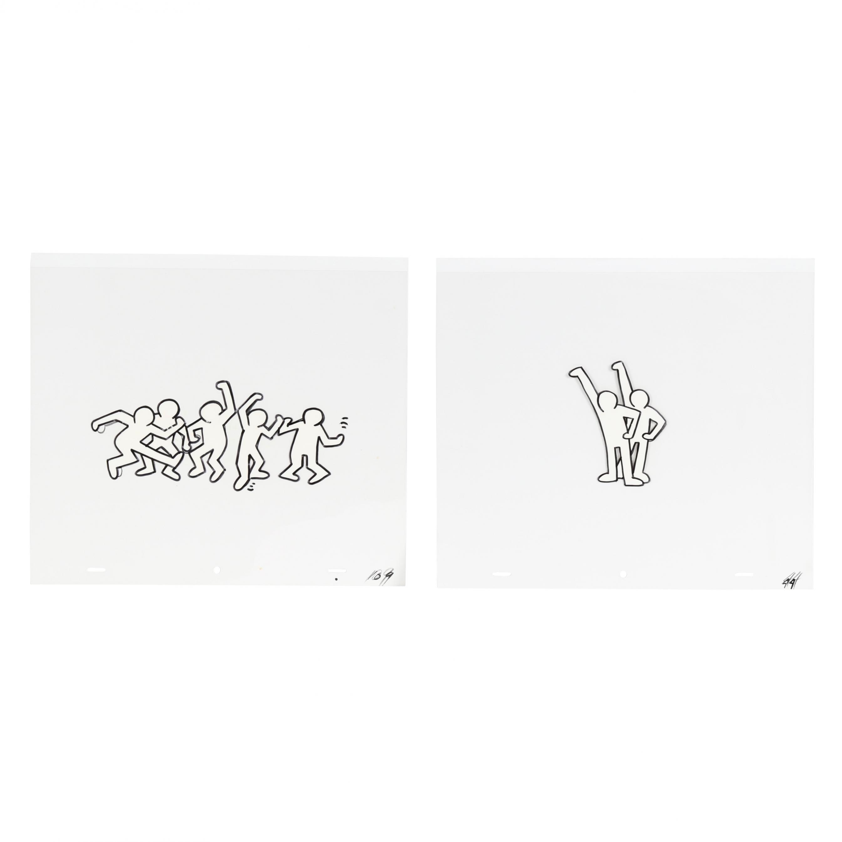 Keith Haring | Sesame Street Break-Dancers Animation Drawings (Three ...