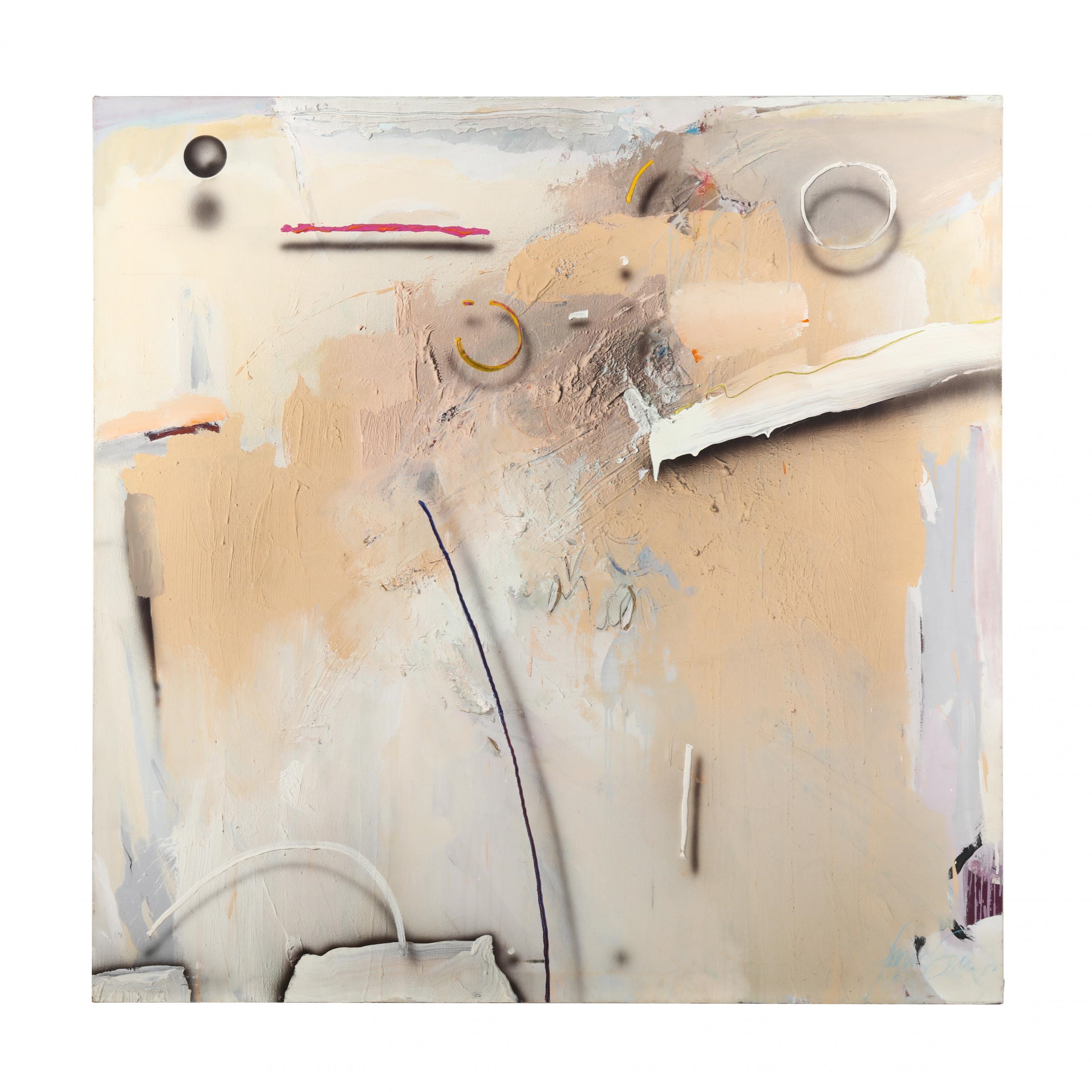 James Havard | Large Abstract Composition (1982) | MutualArt