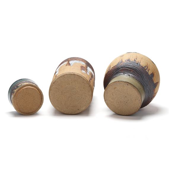 Elaine Reed | Four Stoneware Pottery Vessels (Late 20th Century ...