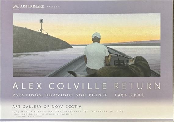 Alex Colville | EXHIBITION POSTER | MutualArt