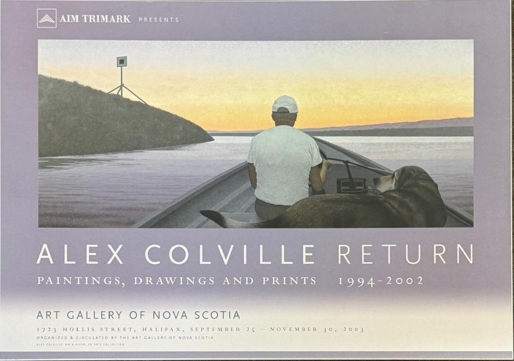 Alex Colville | EXHIBITION POSTER | MutualArt