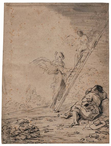 Leonaert Bramer | Jacob's Dream | MutualArt