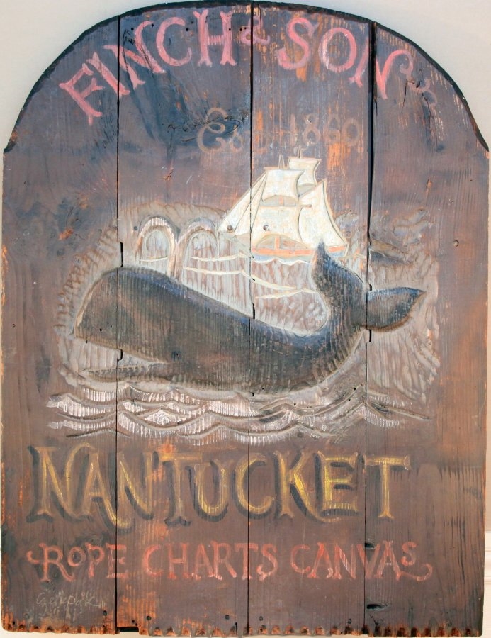 Al Czerepak | Nantucket Whale Sign | MutualArt