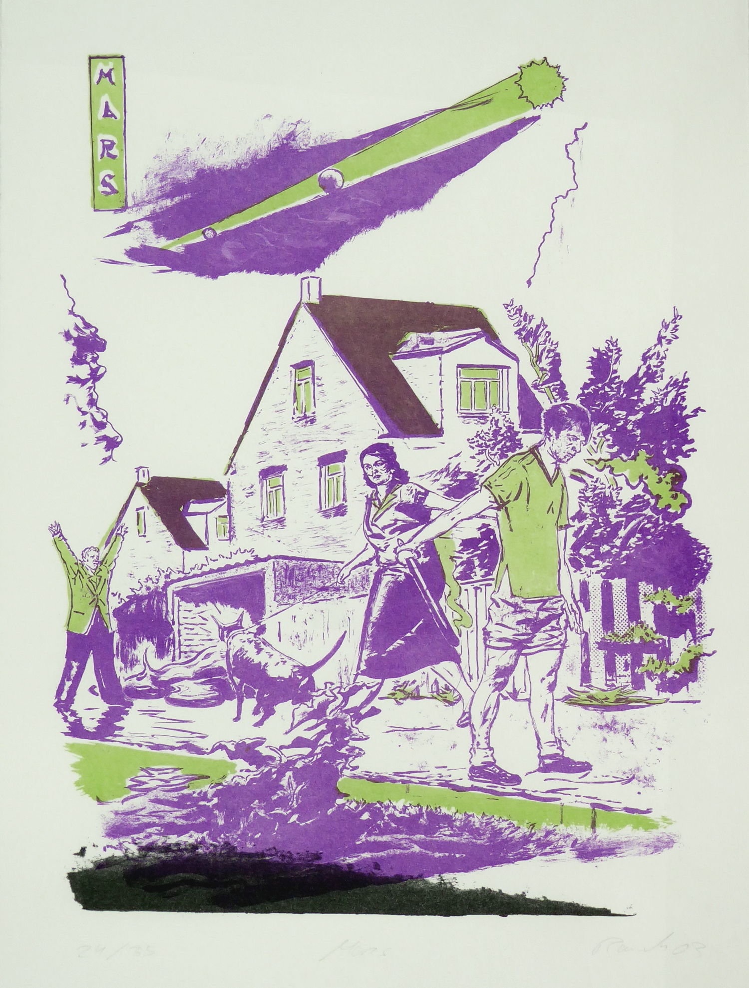 Neo Rauch | Mars (2003) | MutualArt