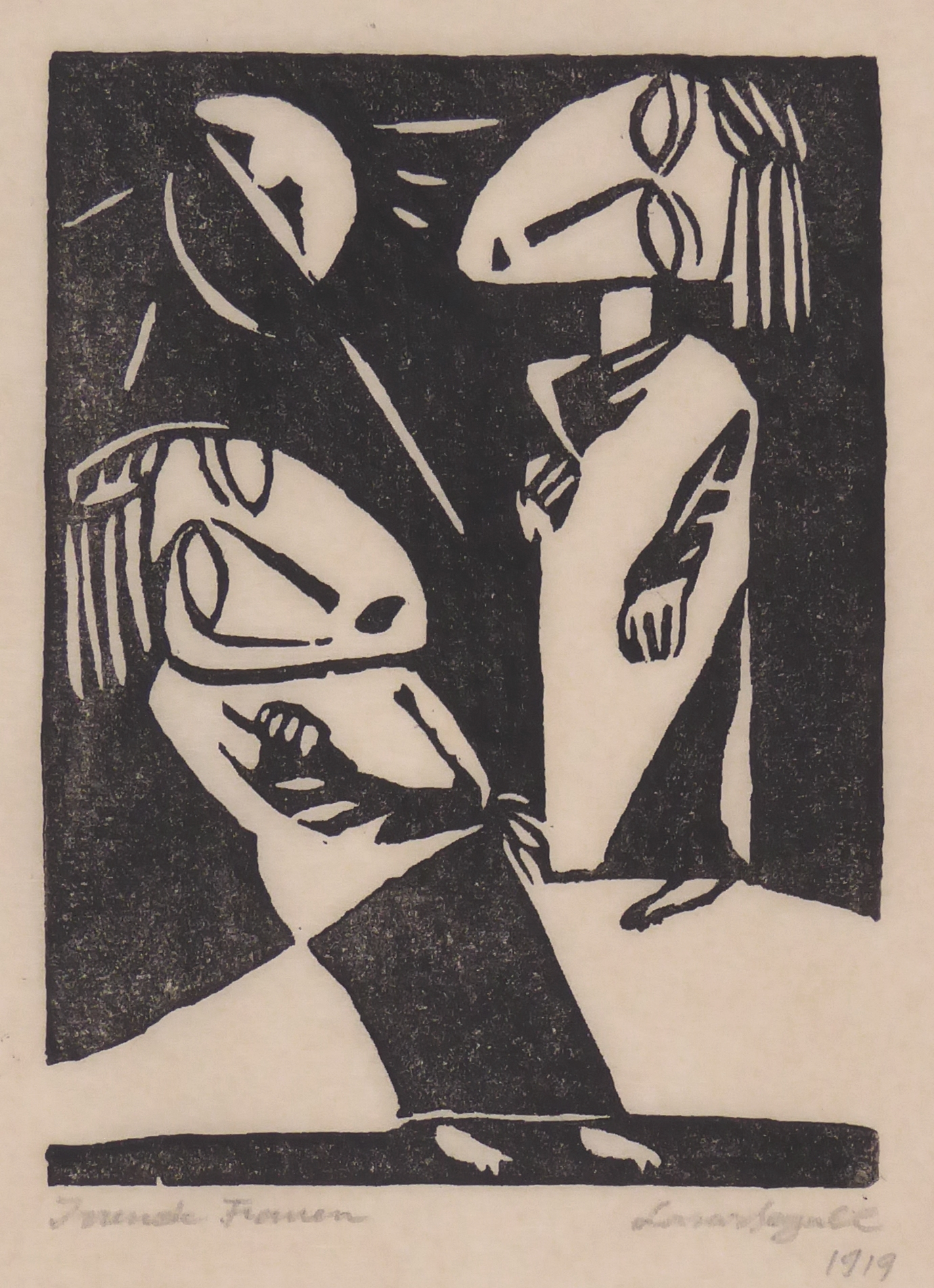 Lasar Segall | Irrende Frauen I (1919) | MutualArt