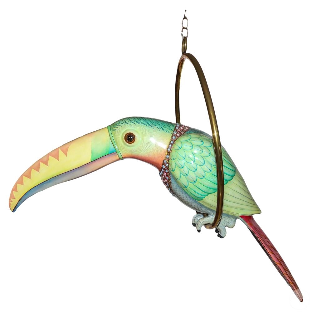 Sergio Bustamante | Sergio Bustamante b1942 Life Size Toucan Sculpture ...