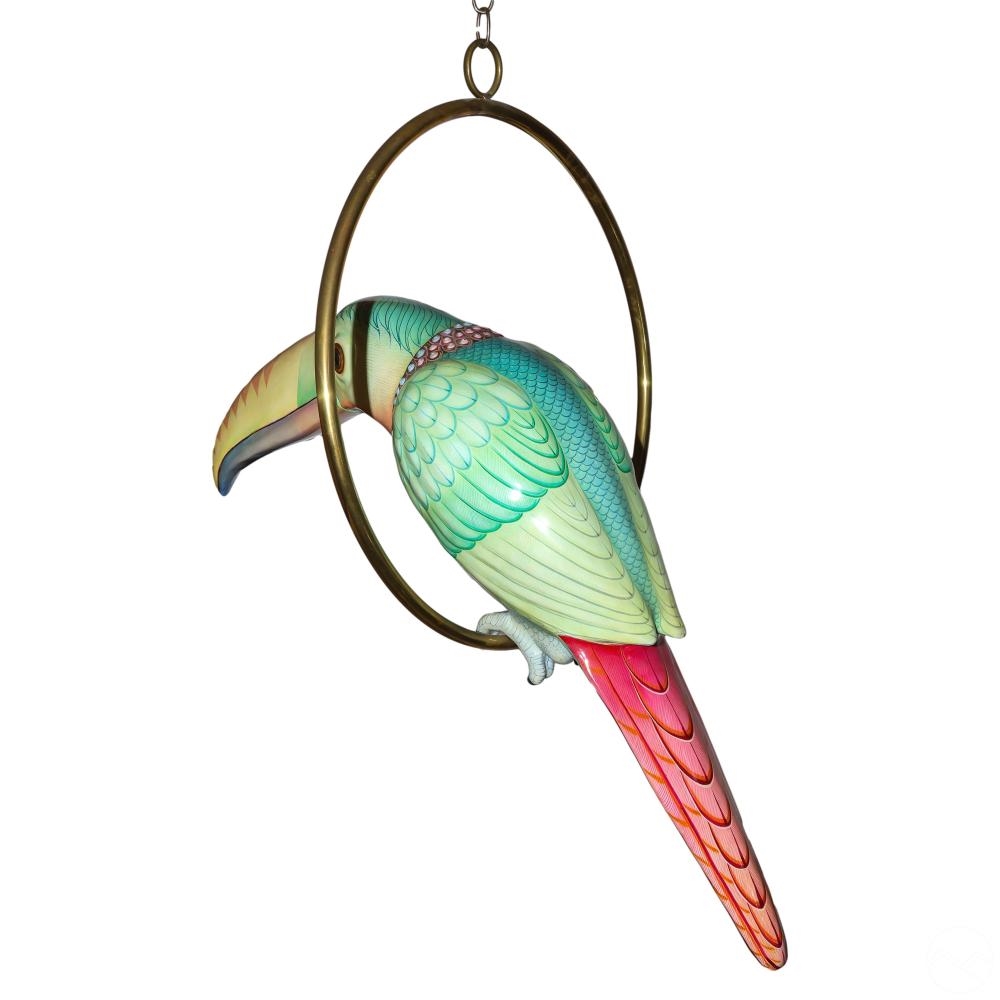 Sergio Bustamante | Sergio Bustamante b1942 Life Size Toucan Sculpture ...