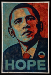 Shepard Fairey | HOPE (Barack Obama (2008) | MutualArt