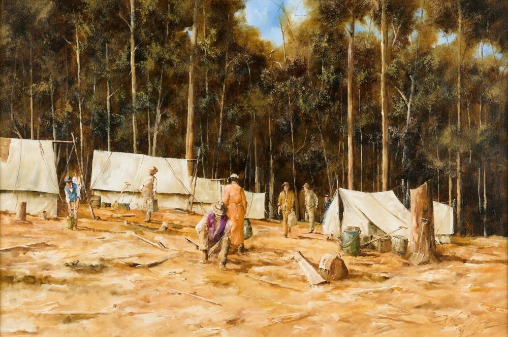 John Guy | The gathering (1944 - 2000) | MutualArt