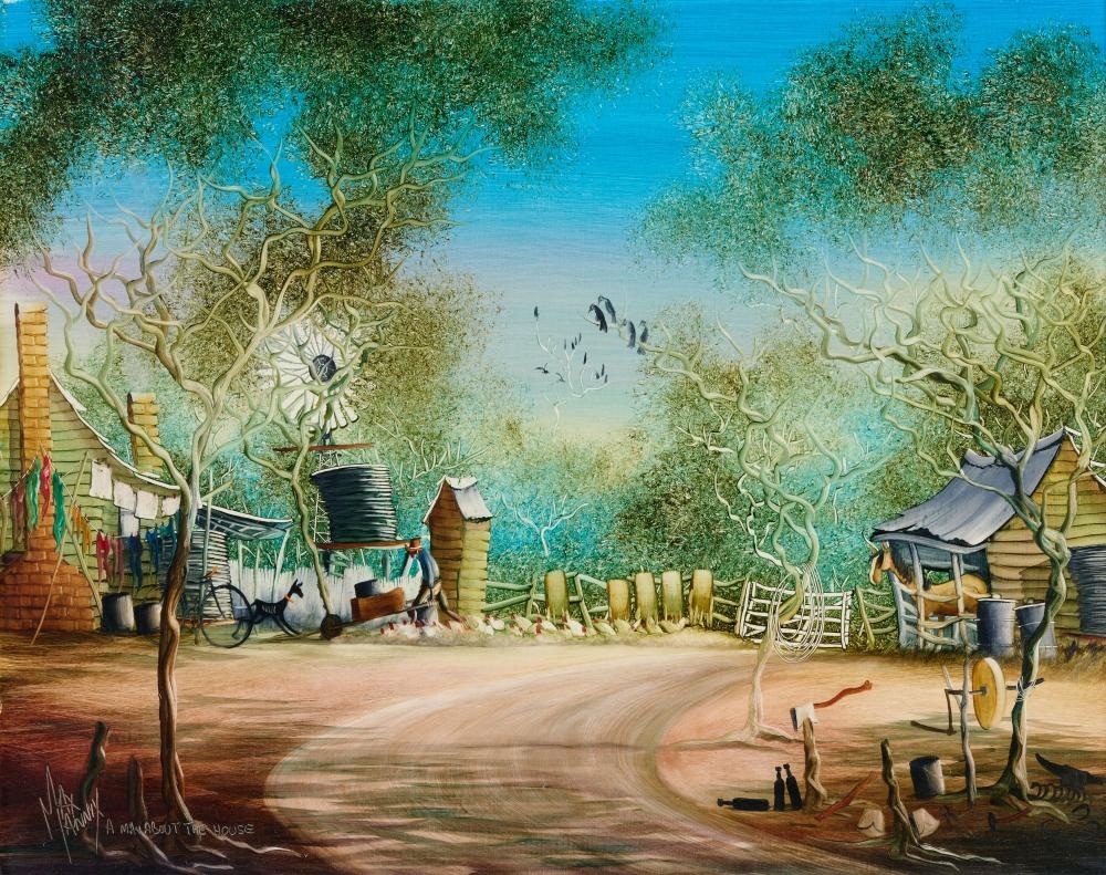 Max Mannix | Farm Scene (1939) | MutualArt