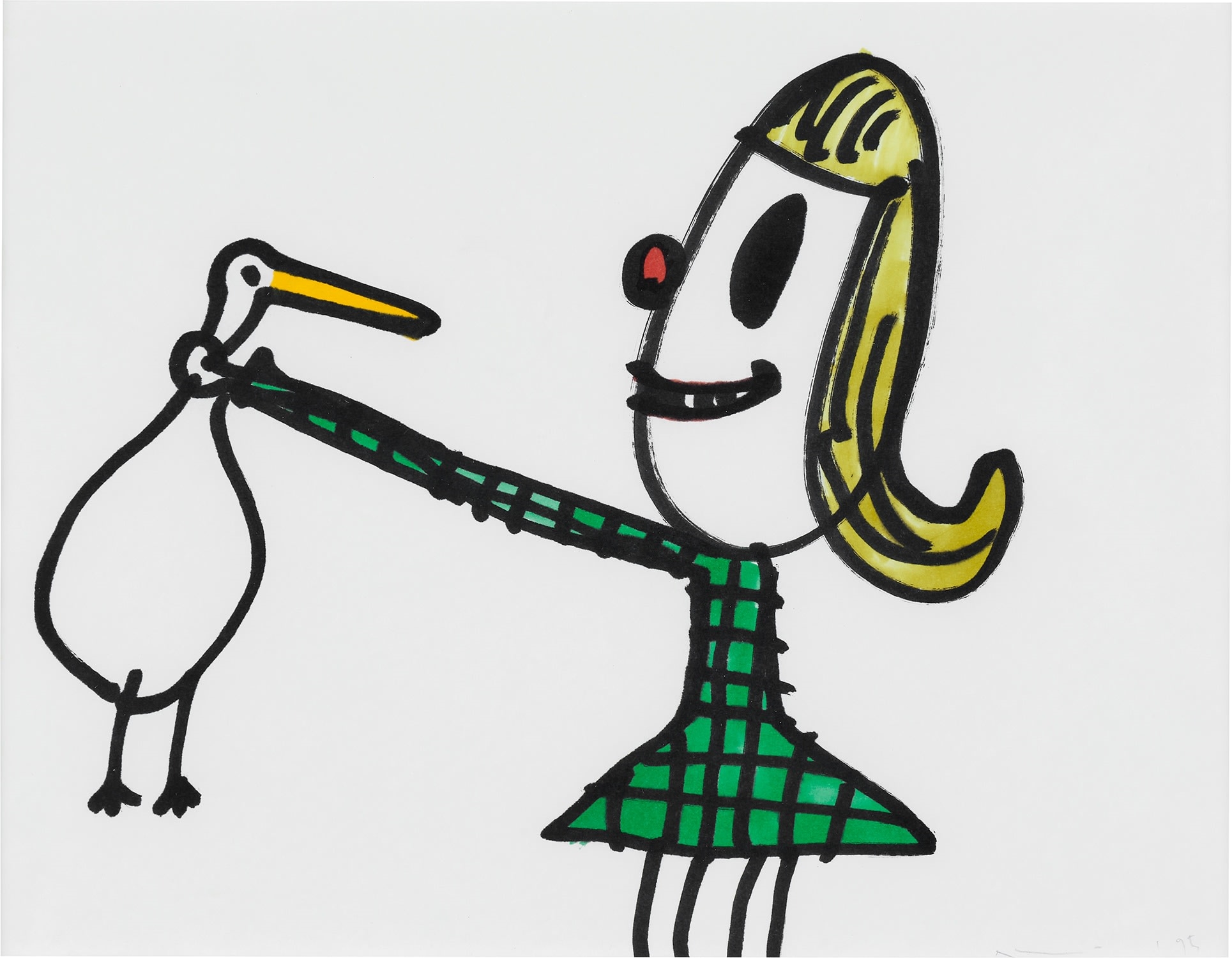 Yoshitomo Nara | JUST A LITTLE BIT (2013) | MutualArt