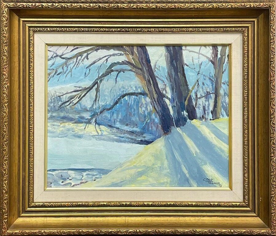 Crane Thomas | (1949 - 2005) Bow River (1978) | MutualArt