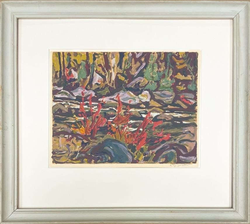 Alexander Young Jackson | (1882 - 1974) G7 OSA RCA Agawa River Algoma ...