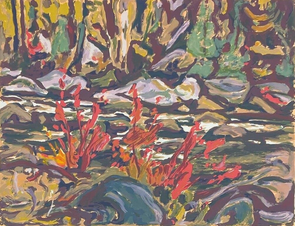 Alexander Young Jackson | (1882 - 1974) G7 OSA RCA Agawa River Algoma ...