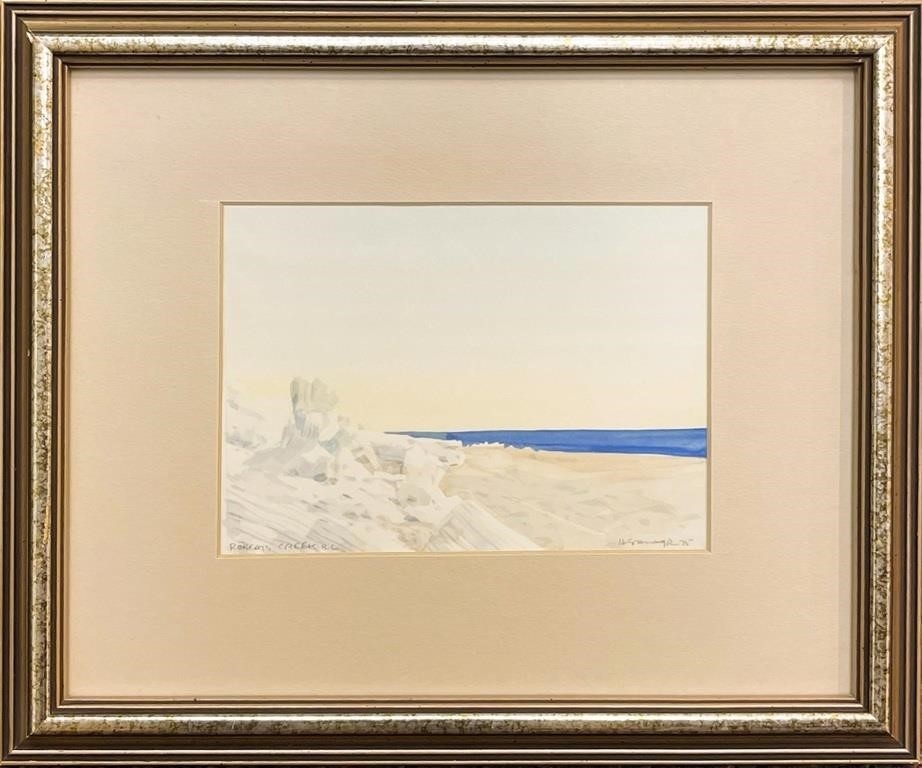 Harry Savage | b. 1938 Roberts Creek (1975) | MutualArt