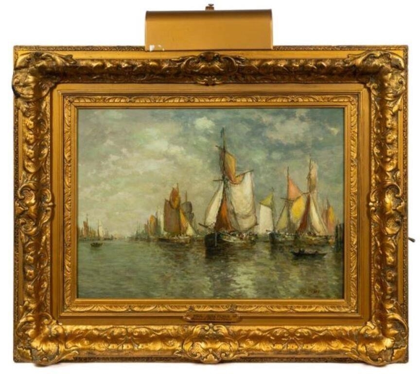 Paul Jean Clays | Maritime Painting on Board, Paul Jean Clay | MutualArt
