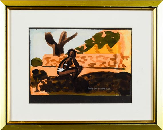 Lars Norrman | 146 Lars Norrman 1915-1979 Blandteknik på papper | MutualArt