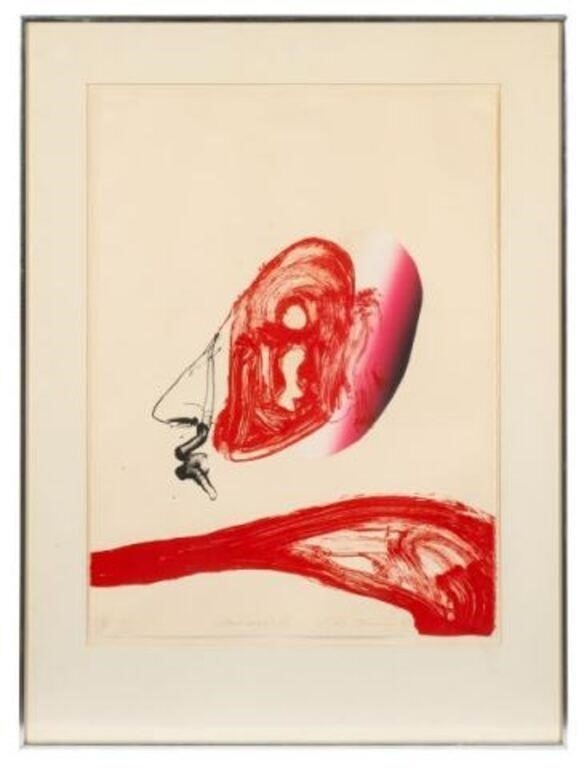 Nathan Oliveira | Miramar IV, Lithograph by Nathan Oliveira | MutualArt